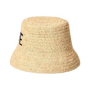 Loewe | Accessories | Loewe Raffia Bucket Hat Beige | Poshmark